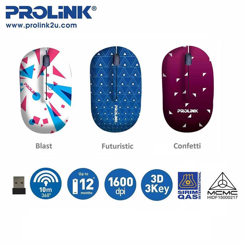 Prolink Wireless Optical Mouse (PMW-5005) - Send Gifts and Money to ...
