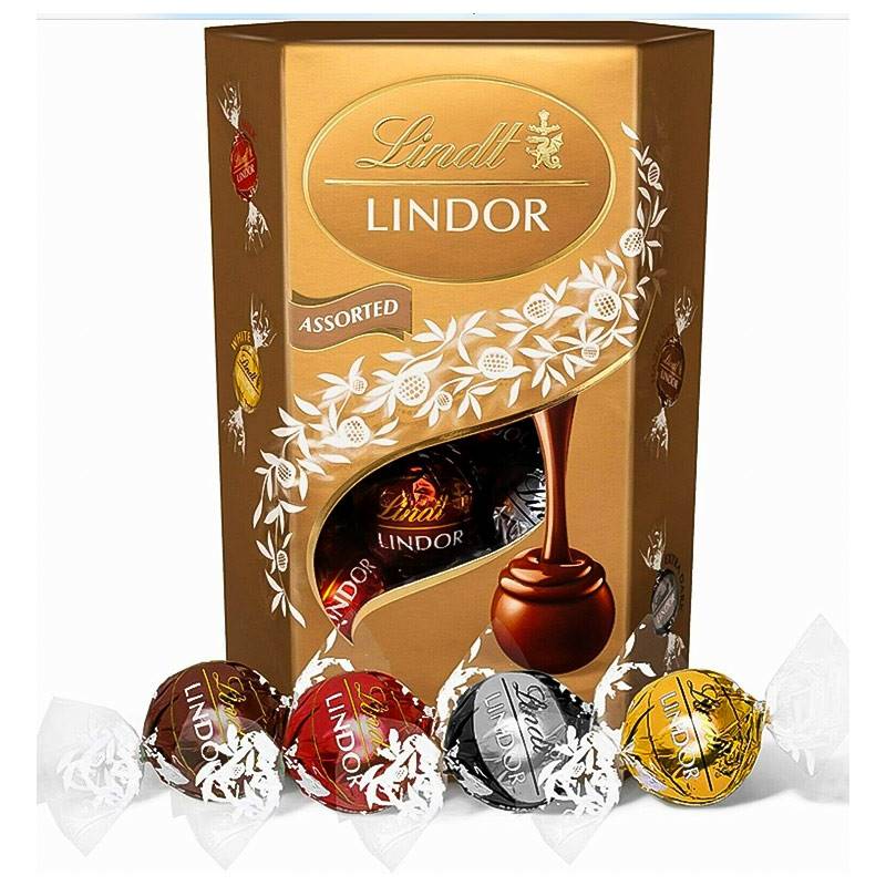 Lindt Lindor Assorted Cornet Chocolate Truffles (200 g) - Send Gifts ...