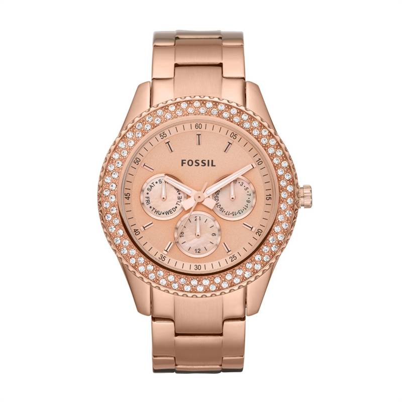 Fossil ES3003 Ladies DRESS Rose Gold Watch - Send Father's Day Gifts ...