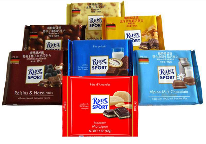 Ritter Sport Chocolate Collection (100g x 7) - Send Gifts for Mother's ...