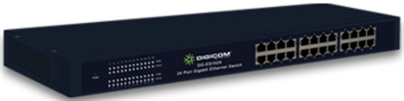 Digicom 24 Ports Ethernet Enterprise Networking Switch (DG-ES1024 ...