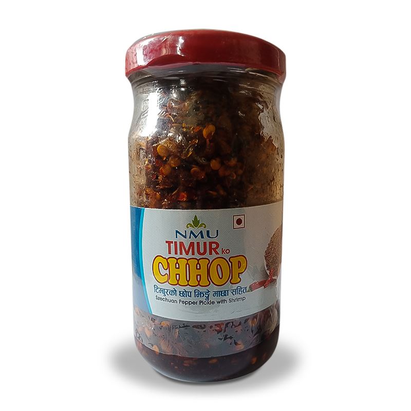 NMU Timur ko Chhop (Szechuan Pepper Pickle with Shrimp) (118 g) - Send ...