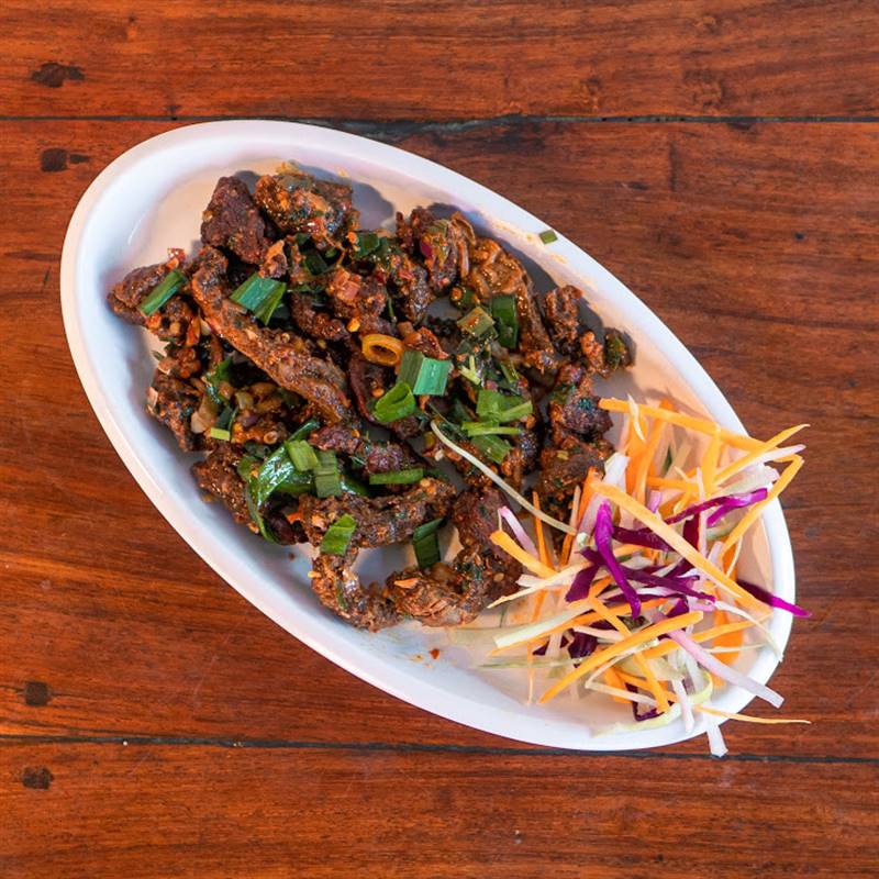 Bajeko Mutton Sukuti Sandeko (1 Plt) - Send Gifts and Money to Nepal ...