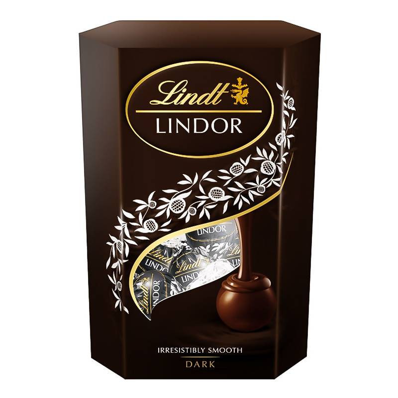 Lindt Lindor Extra Dark Chocolate Gift Box (200 g) - Send Gifts and ...
