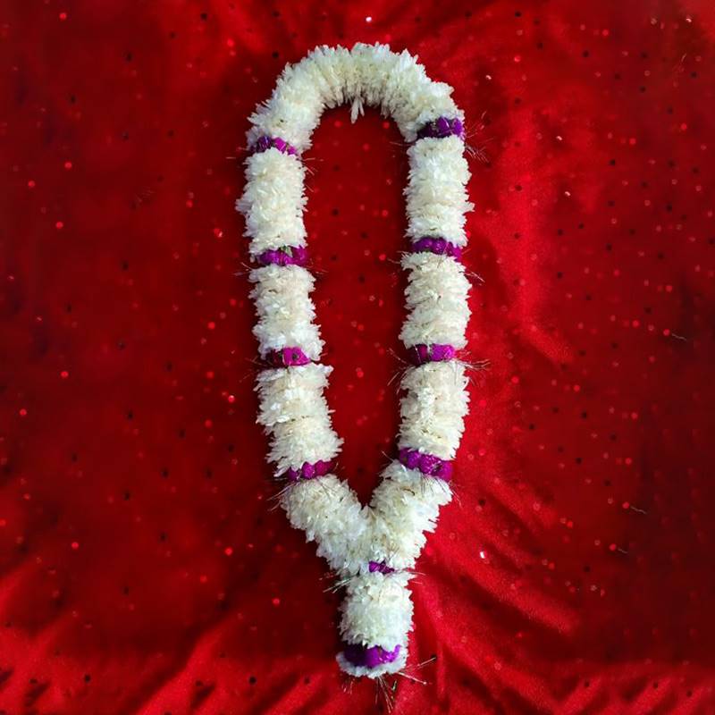 Bhai Tika Godawari Mala with Makhamali Phool - Send Mother's Day Gifts ...