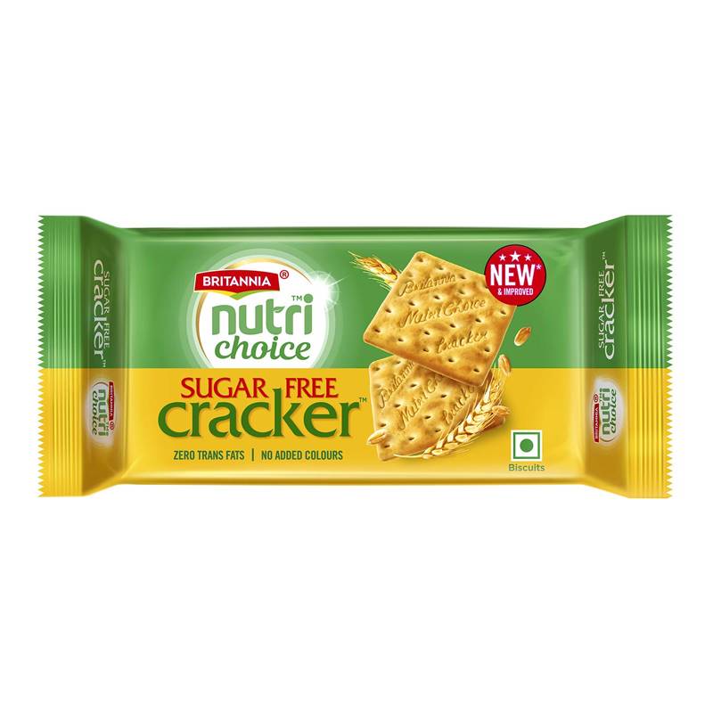 Britannia NutriChoice Sugar free Cracker (300 g) - Send Gifts and Money ...