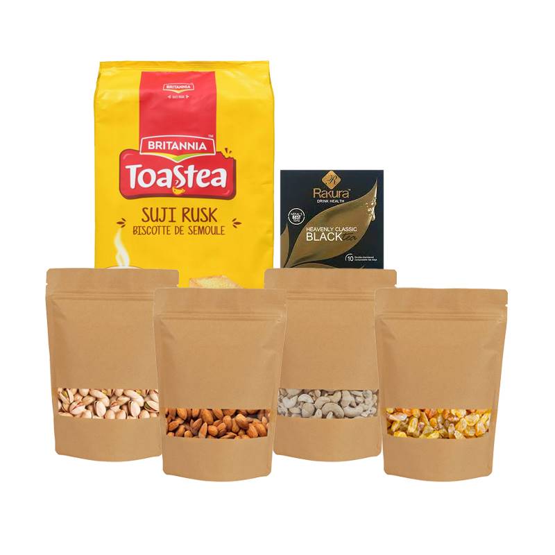Dry Fruits with Rusk and Tea - Send Gifts and Money to Nepal Online ...