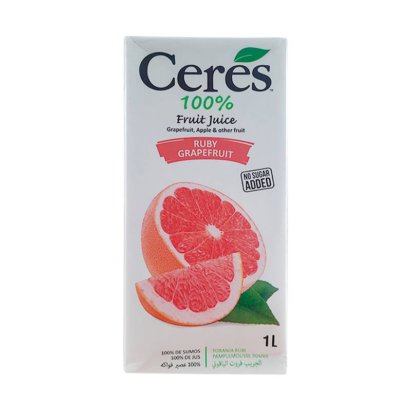 Ceres Ruby Grapefruit Fruit Juice (1 L) - Send Gifts and Money to Nepal ...