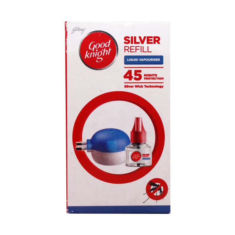 Good Knight Silver Refill - Mosquito Repellent - 45 Nights Protection ...