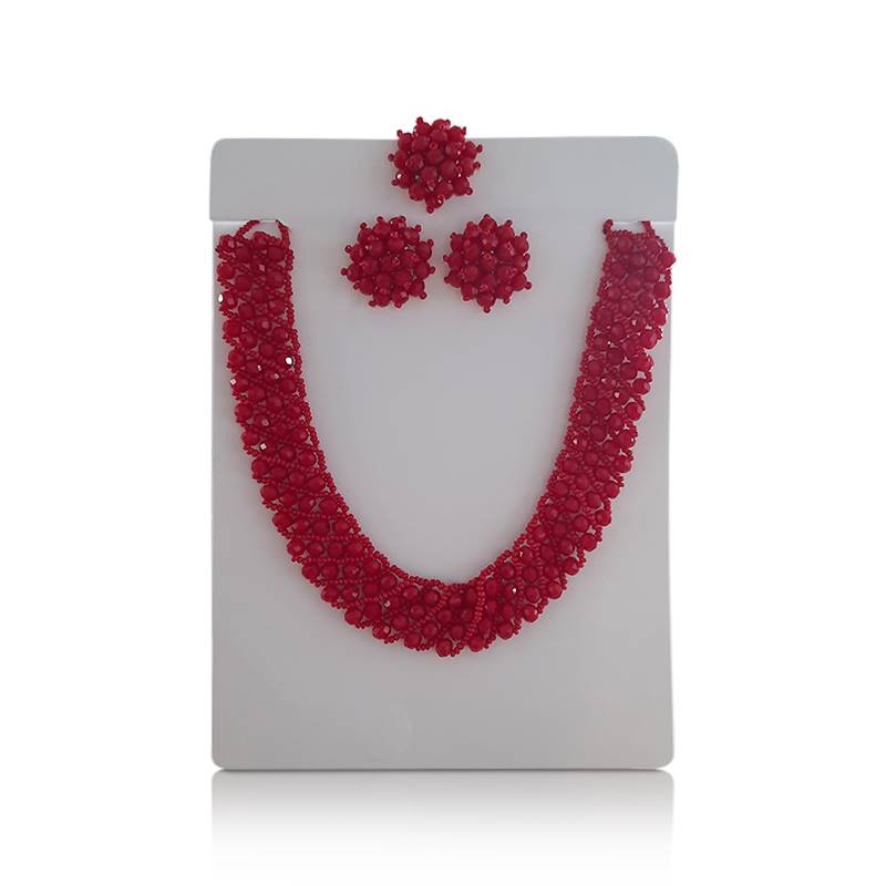 Red Potey Necklace Set - Send Father's Day Gifts and Money to Nepal ...