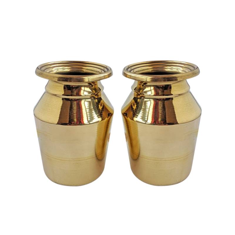 Pital Ghalcha 4.8 inch Set | Brass Ghalcha | Kalash - Send Mother's Day ...