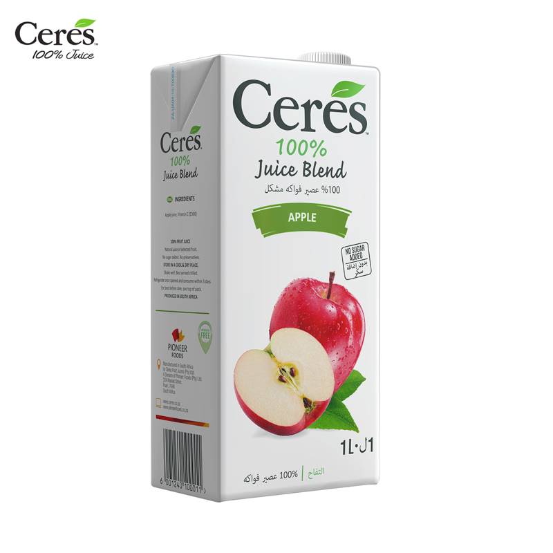 Ceres No Sugar Added Apple Juice (1 L) - Send Gifts for Mother's Day ...