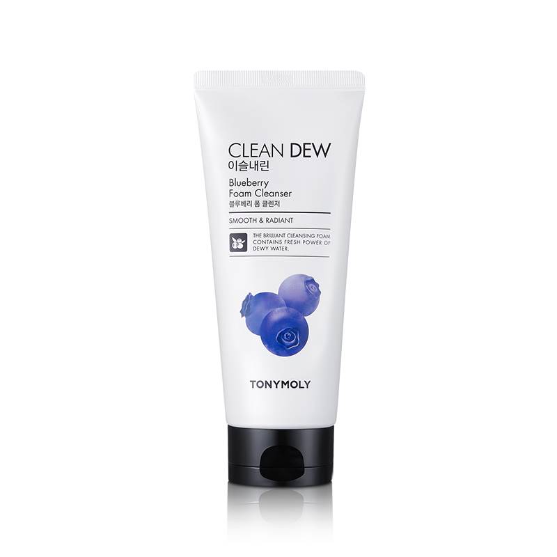 Tonymoly Clean Dew Blueberry Foam Cleanser 180 ml - Send Gifts and ...