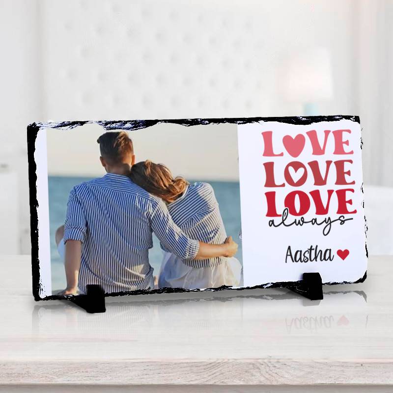 Personalized Small Rock Photo Frame - Send Gifts and Money to Nepal ...