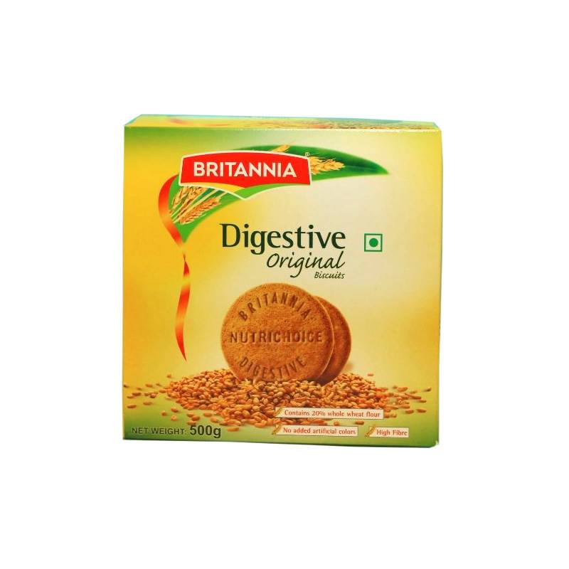 Britannia Digestive Original Biscuits (500 g) - Send Gifts and Money to ...