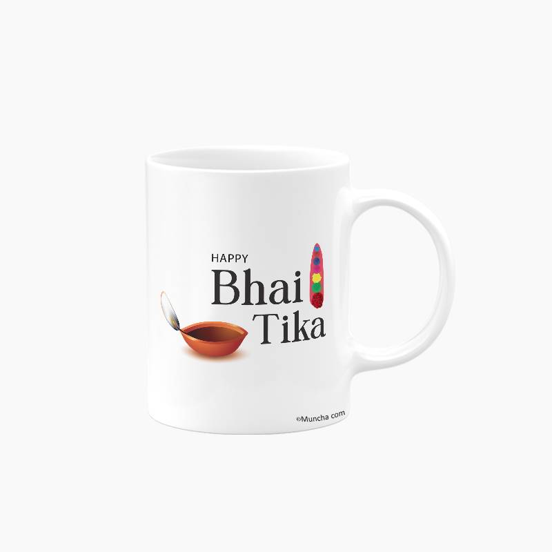 Happy Bhai Tika Mug - Send Gifts and Money to Nepal Online from www ...
