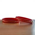 Red and Golden Bengali Pola Chura - Type B - Send Mother's Day Gifts ...